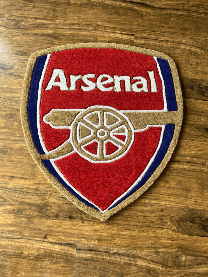 Arsenal Football Club Hand Tufted Rug by The Drip Co.