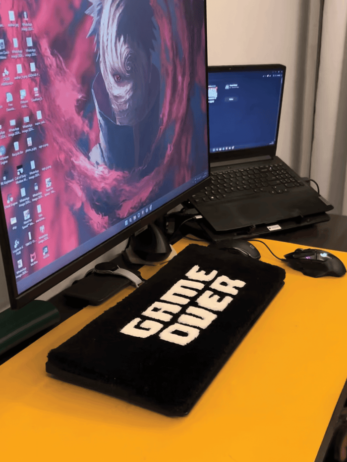 Game over Keyboard Rug