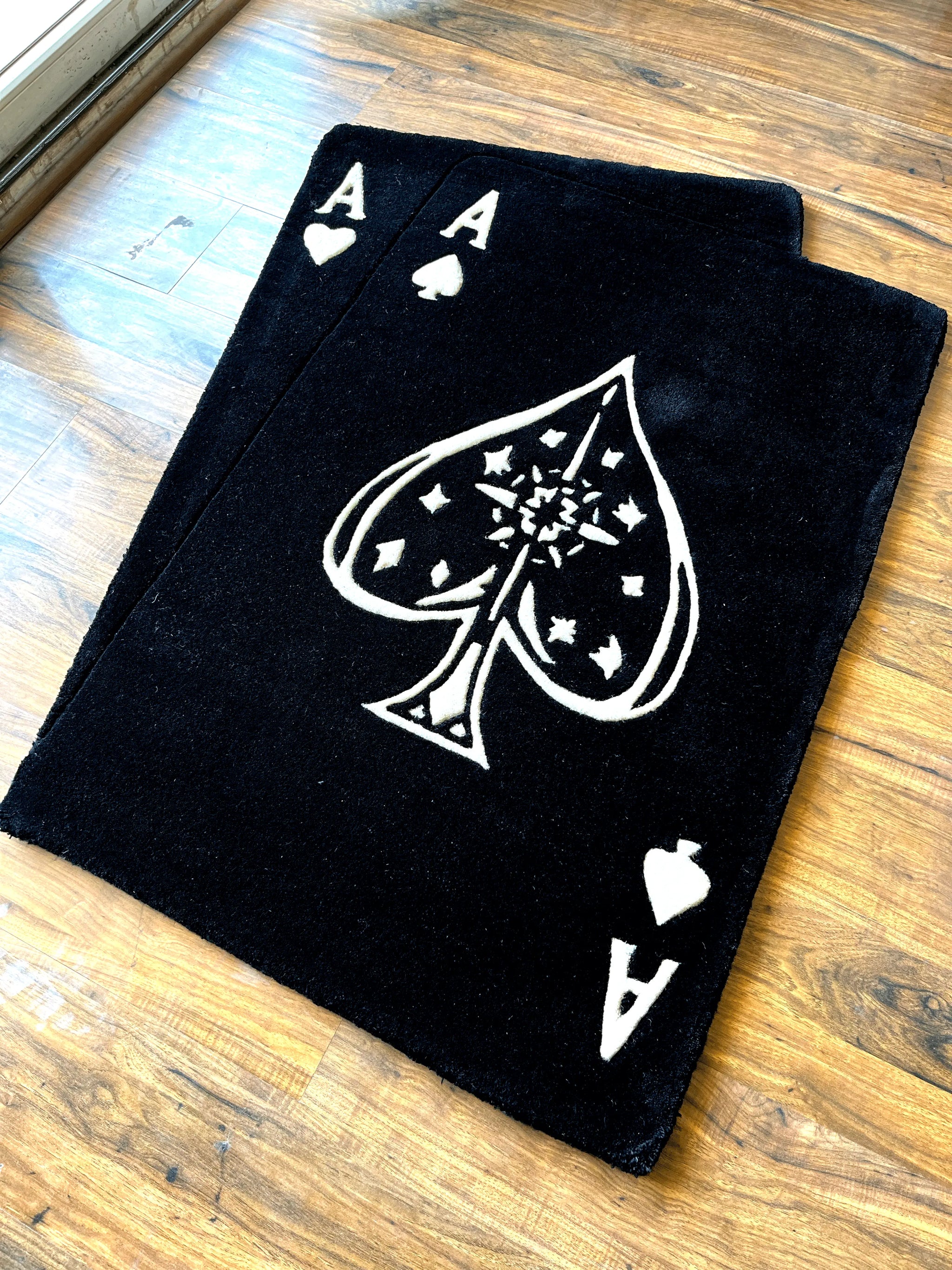Ace Card Hand Tufted Rug by The Drip Co.